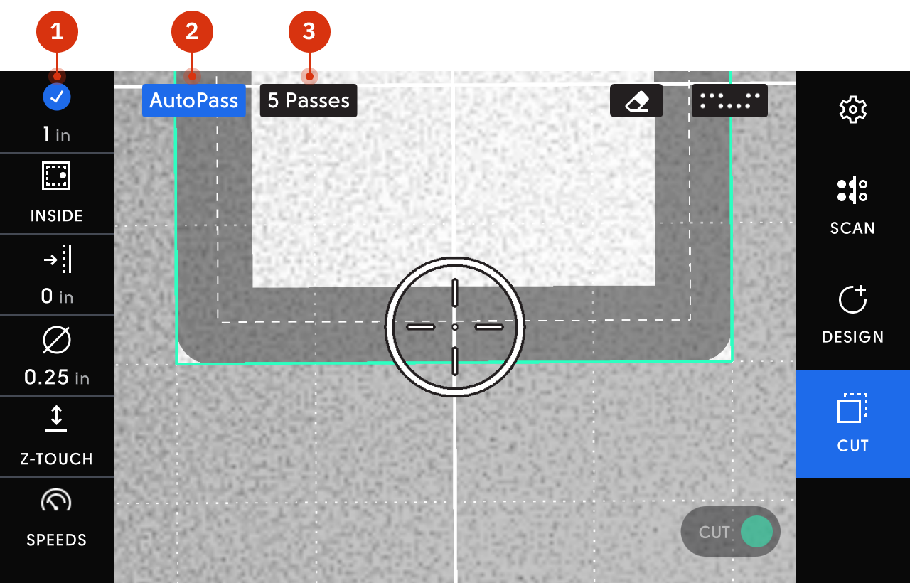 General User Interface (Pre-Cut)