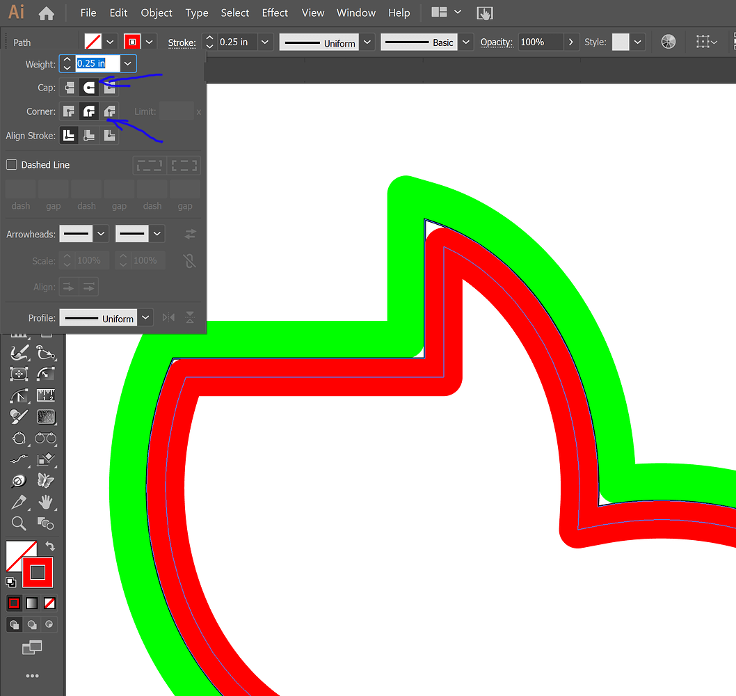 Cut Path Planning using the Offset Path Tool