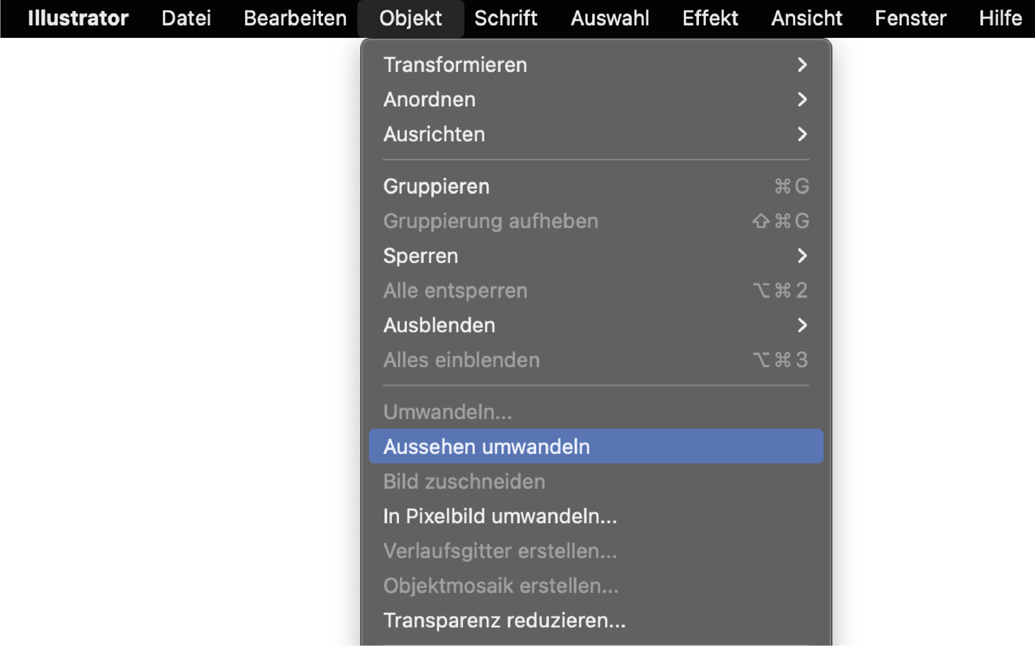 Ecken abrunden in Adobe Illustrator