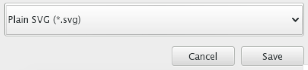 Convert DXF to SVG in Inkscape