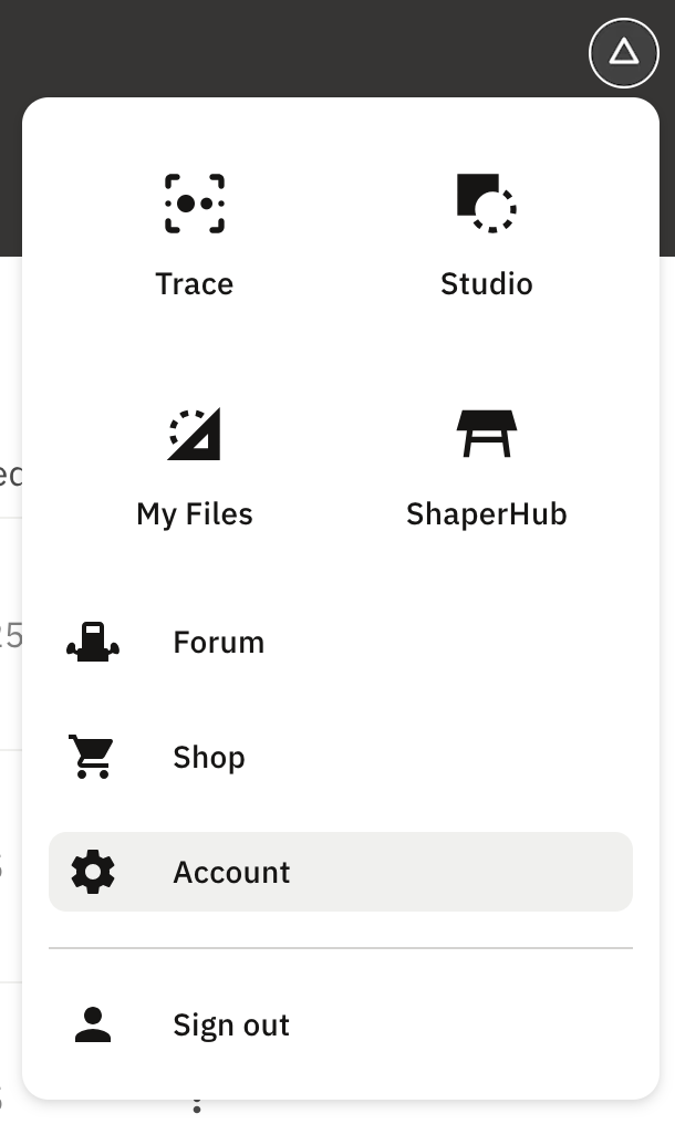 Managing Shaper Studio Files Using Your Shaper Account